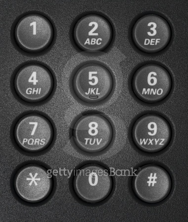 telephone keypad with round buttons 이미지 (456769687) - 게티이미지뱅크