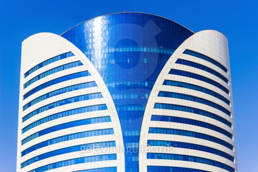 High rise buildings and streets in Dubai, UAE (461790463) - 게티이미지뱅크