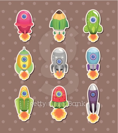 rocket stickers 이미지 (452575321) - 게티이미지뱅크