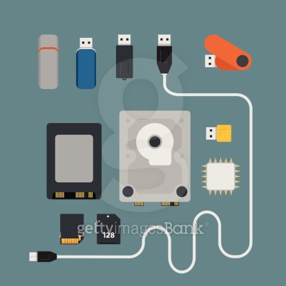 Different memory storage devices 이미지 (507492025) - 게티이미지뱅크