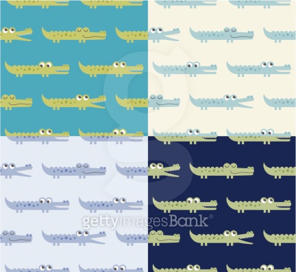 seamless crocodile pattern 이미지 (484669309) - 게티이미지뱅크