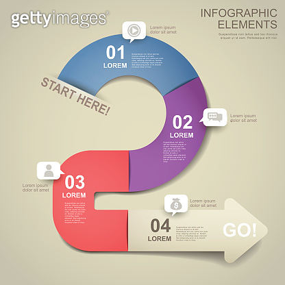 3d paper flow chart infographic elements 이미지 (488366017) - 게티이미지뱅크