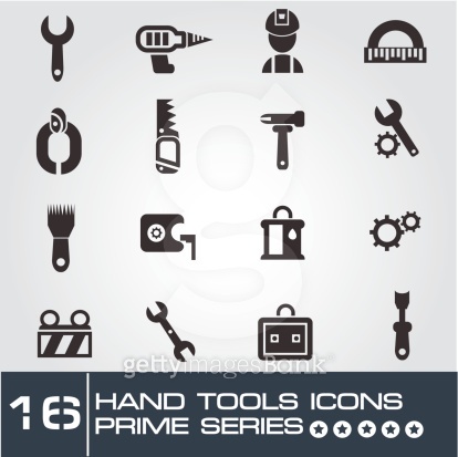 Hand tools,Industry icons,building icons,vector 이미지 (510241095) - 게티이미지뱅크