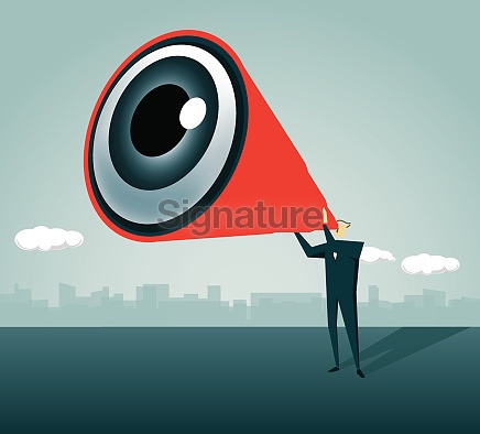 Eye,Look, Direction, Looking,Hand-Held Telescope, View 이미지 (527053109 ...