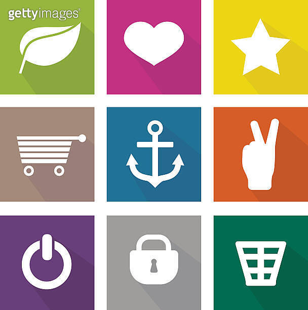 Various icon set (522299697) 일러스트, 무료 일러스트, 아이콘, 무료 아이콘 - 게티이미지뱅크