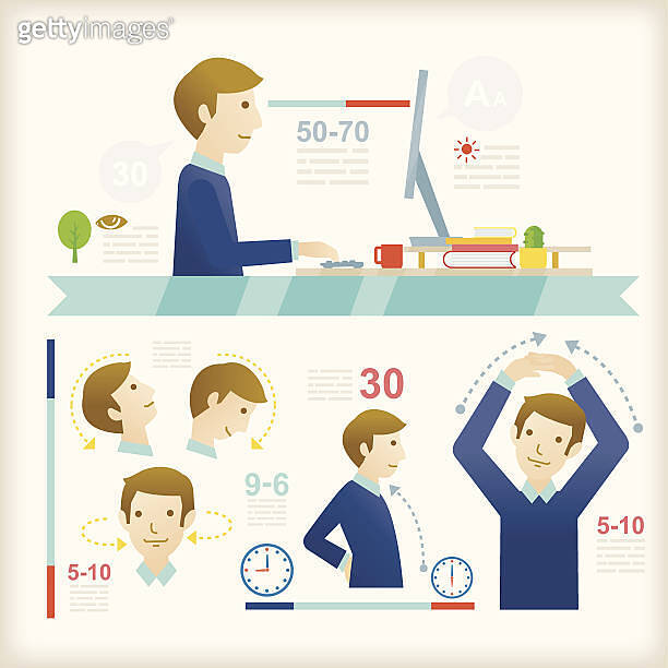 Office Exercises 이미지 (504856643) - 게티이미지뱅크