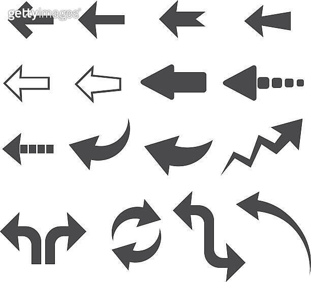 Arrows signs (472383221) - 게티이미지뱅크