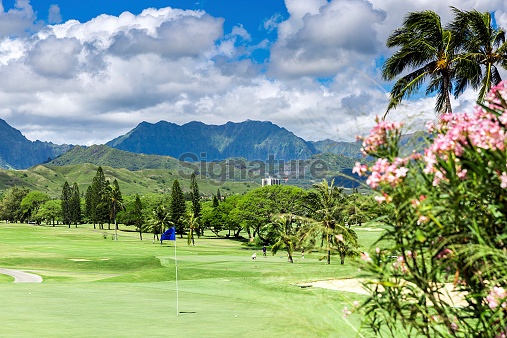 Hawaii Golf Course 이미지 (515453433) - 게티이미지뱅크