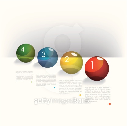 Colorful speech bubbles diagram with text fields. Infographic vector ...