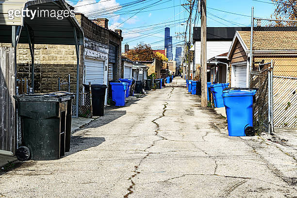 Chicago Alley 이미지 (503311969) - 게티이미지뱅크