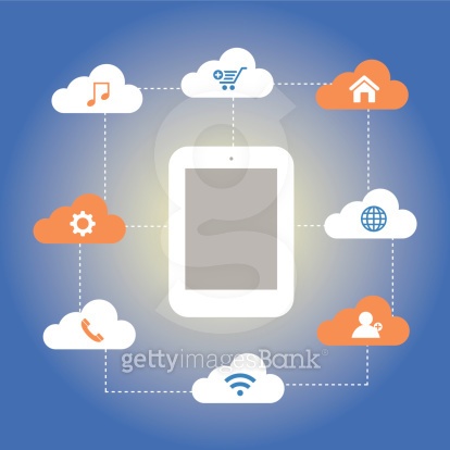 technology connection vector cartoon 이미지 (507452769) - 게티이미지뱅크