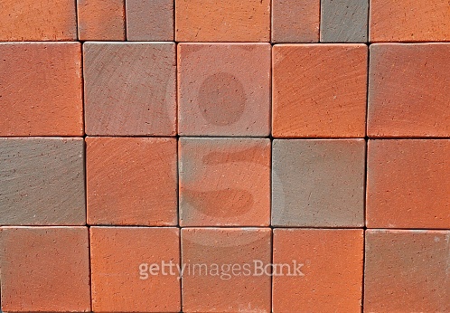 Red Luxury Vintage Ceramic Clinker Pavers. 이미지 (486700652) - 게티이미지뱅크