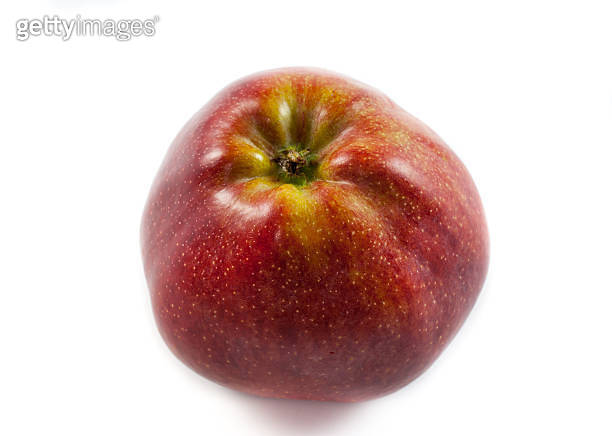 Red delicious apple isolated on white background 이미지 (470078010) - 게티이미지뱅크