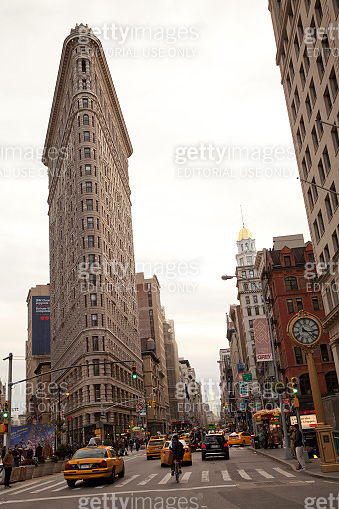 Flatiron building in New York City 이미지 (472082665) - 게티이미지뱅크