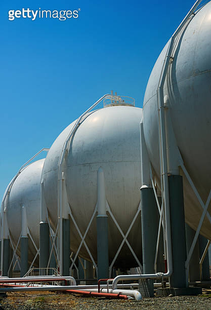 Liquefied Petroleum Gas tanks 이미지 (486328090) - 게티이미지뱅크