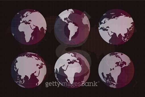 World vector map globe Earth texture 이미지 (490282538) - 게티이미지뱅크