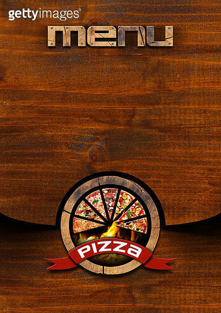 Pizza - Rustic Menu Design (465477510) - 게티이미지뱅크