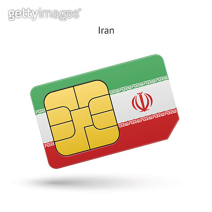 Iran mobile phone sim card with flag 이미지 (536218631) - 게티이미지뱅크