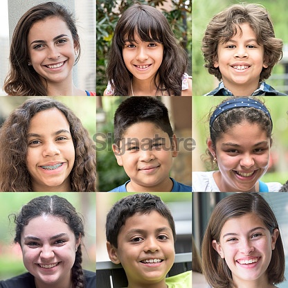 Nine hispanic children 이미지 (479880886) - 게티이미지뱅크