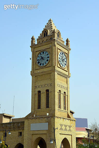 Erbil Clock Tower, Kurdistan, Iraq 이미지 (499452101) - 게티이미지뱅크