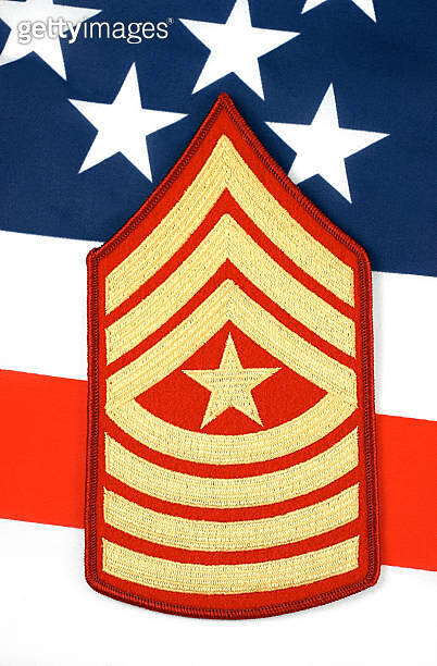 US Marine Sergeant Major Rank Insignia (471084631) - 게티이미지뱅크