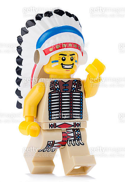 LEGO American Indian 이미지 (487979852) - 게티이미지뱅크