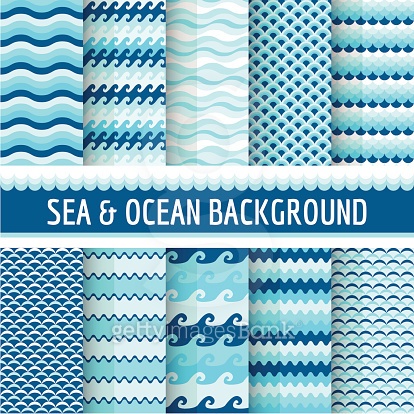 10 Nautical Sea Patterns 이미지 (465743140) - 게티이미지뱅크