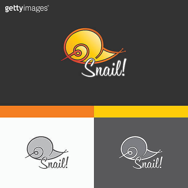 Snail Symbol Template. Vector Elements. Brand Icon Design Illustration ...