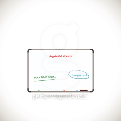 Dry Erase Board Illustration 이미지 (464907726) - 게티이미지뱅크