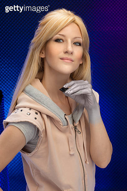 Portrait young women Masters of digital photo editing Post-processing ...