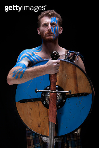 Highlander Tribe warrior (532334275) - 게티이미지뱅크