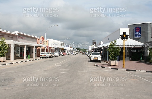 Main Road in Tsumeb, Oshikoto Region, Namibia, Africa 이미지 (524403899 ...