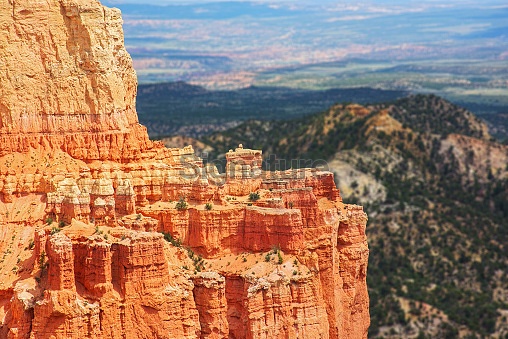 Cliff and Spire Details of Bryce Canyon, Utah 이미지 (479783290) - 게티이미지뱅크