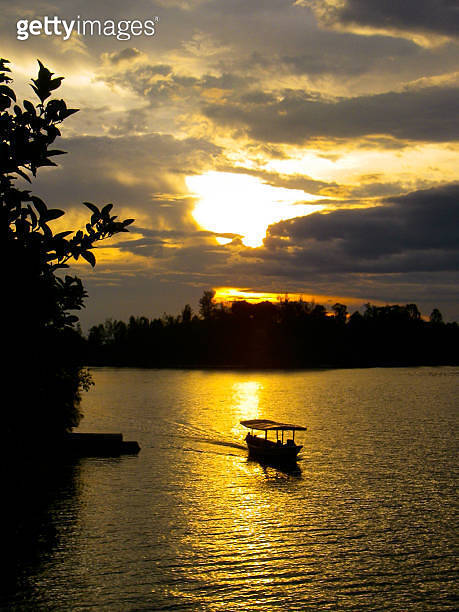 Bethanie Inn Kibuye Western Rwanda Lake Kivu Sunset Silhouette 이미지 ...