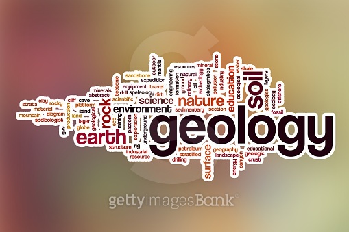 Geology word cloud with abstract background 이미지 (477085600) - 게티이미지뱅크