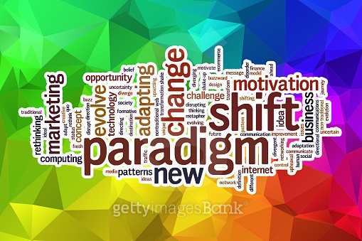 Paradigm shift word cloud with abstract background 이미지 (477057938) - 게티 ...