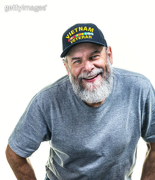 USA Vietnam War Military Veteran Smiling 이미지 (488638272) - 게티이미지뱅크