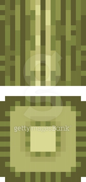 Texture for platformers pixel art vector - green bamboo tree 이미지 ...