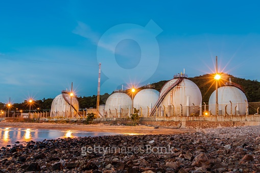 Natural Gas storage tanks , Oil tank , LPG , Petrochemical plant ...