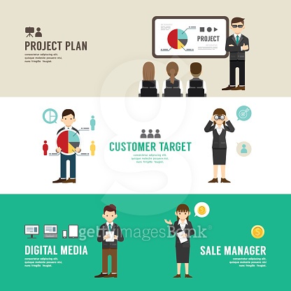 Business position design concept people set presentation, plann 이미지 ...