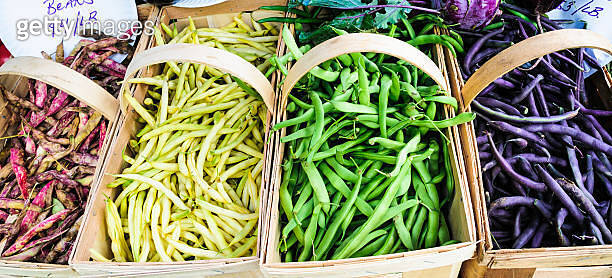 String Bean Varieties (485565416) - 게티이미지뱅크