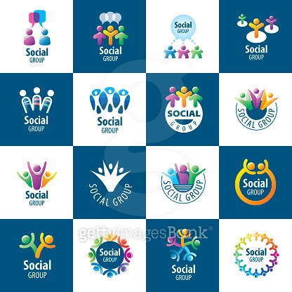 Social Group icons 이미지 (503273650) - 게티이미지뱅크