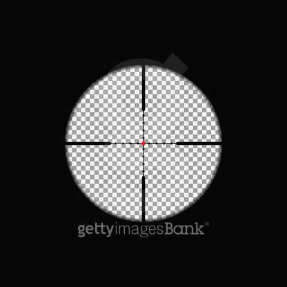 Sniper scope overlay (584774174) 일러스트, 무료 일러스트 - 게티이미지뱅크