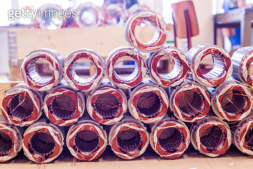 Stack of stators, electric magnetic device for electric motor ...