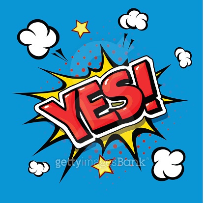 Yes. Comic book explosion. (513948660) 일러스트, 무료 일러스트 - 게티이미지뱅크