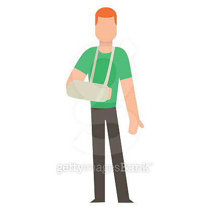 Trauma accident and human body safety vector people silhouette 이미지 ...