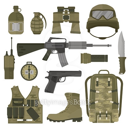 USA or NATO troop military army symbols vector illustration 이미지 ...