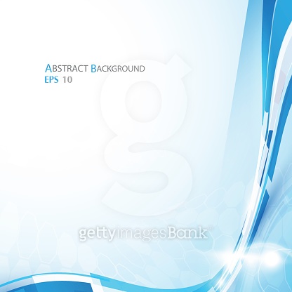 Abstract blue and white rectangles in curve shape background 이미지 ...