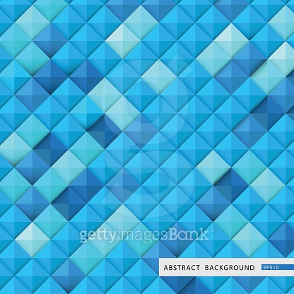 Blue abstract geometric background. Rectangle pattern vector des 이미지 ...