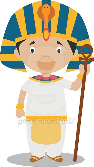 Egyptian boy dressed as a pharaoh of the Ancient Egypt. (515738876 ...
